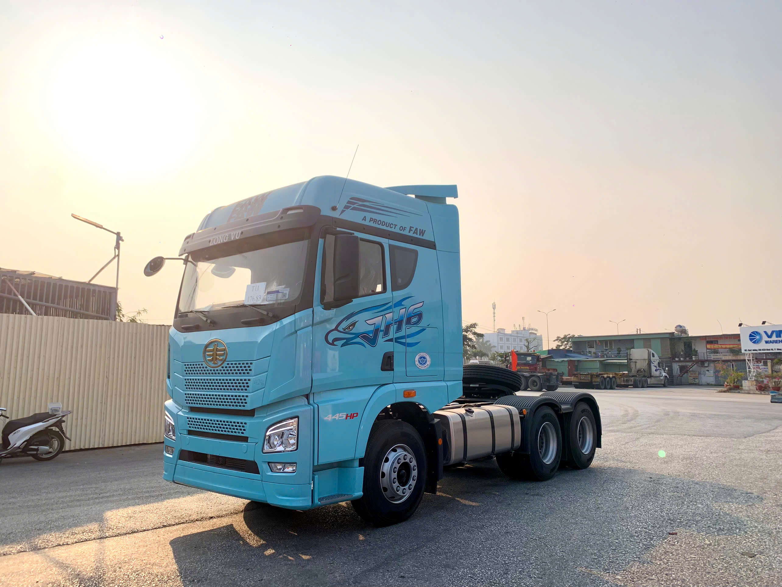 Xe đầu kéo Faw 2 Cầu JH6 - 445 Hải Phòng | Xe đầu kéo Faw Hải Phòng